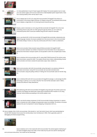 AVR Atmega16 based Projects List - ATMega32 AVR _ Atmega16 based Projects.pdf