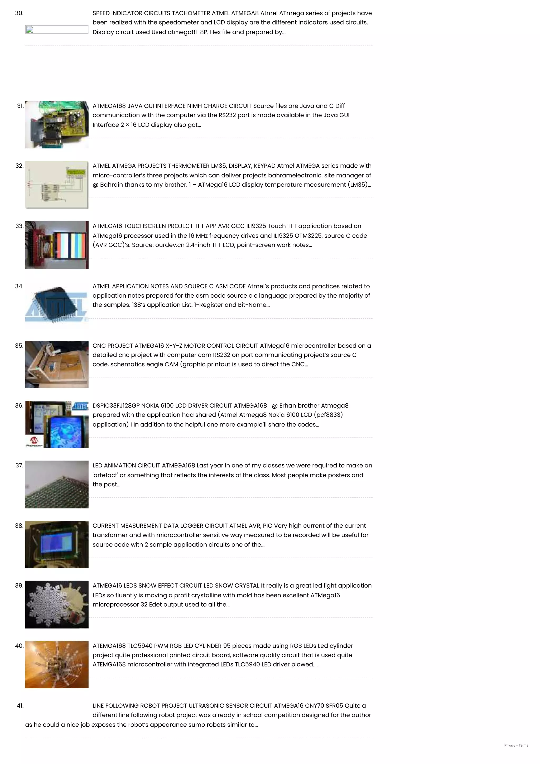 AVR Atmega16 based Projects List - ATMega32 AVR _ Atmega16 based Projects.pdf | Computing ...