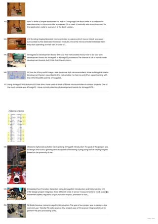 AVR Atmega16 based Projects List - ATMega32 AVR _ Atmega16 based Projects.pdf | Computing ...