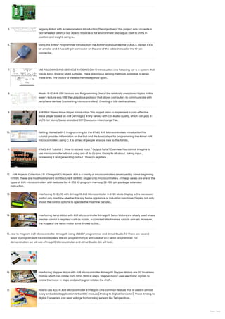 AVR Atmega16 based Projects List - ATMega32 AVR _ Atmega16 based Projects.pdf
