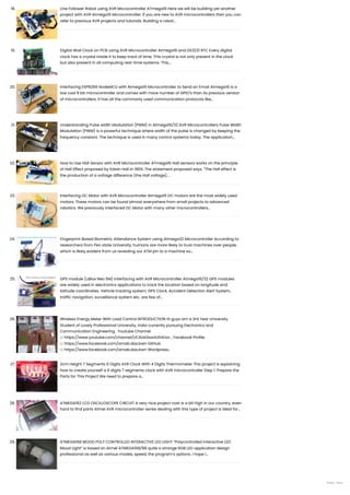 AVR Atmega16 based Projects List - ATMega32 AVR _ Atmega16 based Projects.pdf