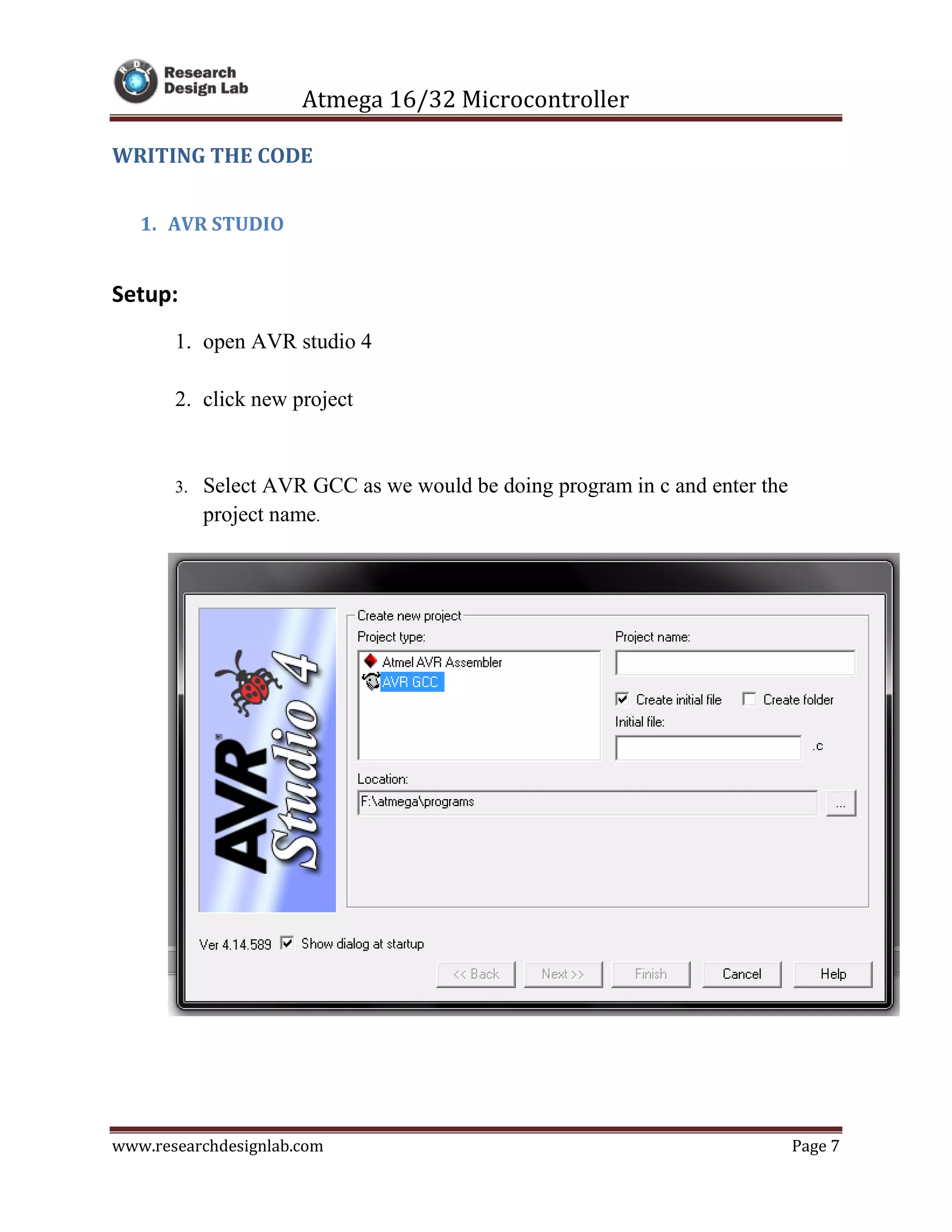 AVR Micro controller Interfacing | PDF