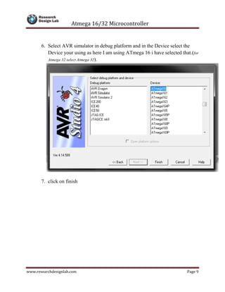 AVR Micro controller Interfacing | PDF