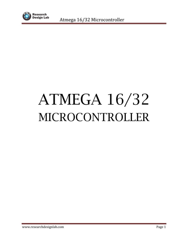 AVR Micro controller Interfacing | PDF