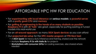 [DSC Europe 25] Dusan Gajic - Democratizing AI with Affordable HPC ...