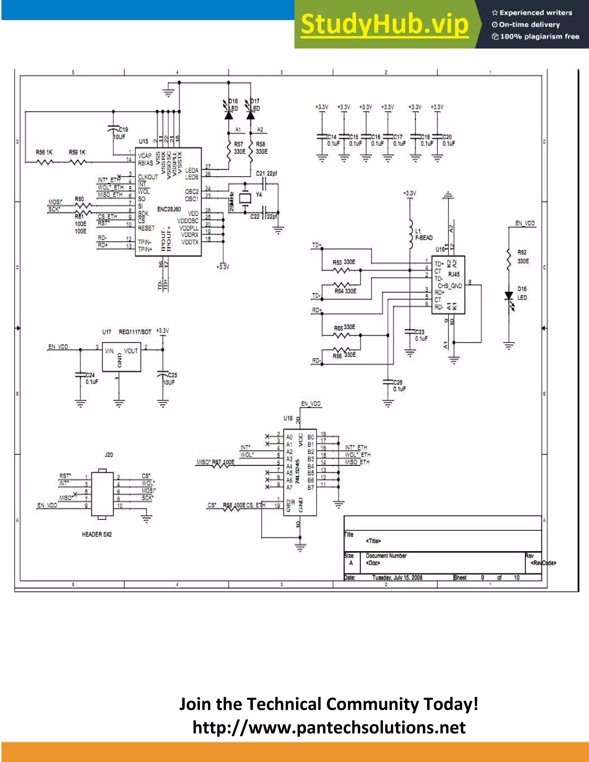 AVR HOW-TO GUIDE Interfacing SPI-Ethernet With AVR Slicker Contents At A Glance | PDF