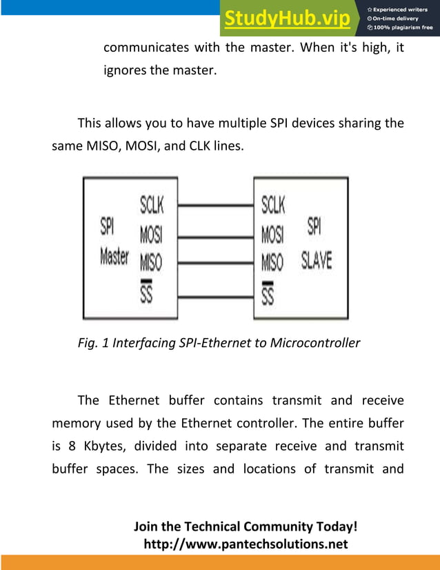 AVR HOW-TO GUIDE Interfacing SPI-Ethernet With AVR Slicker Contents At A Glance | PDF