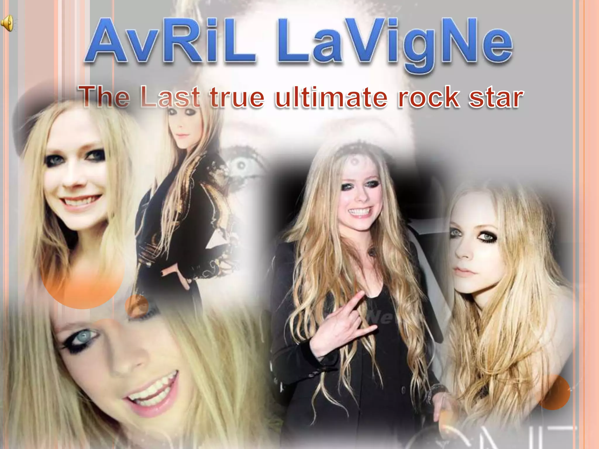 Avril Lavigne : From beginning - till date | PPT