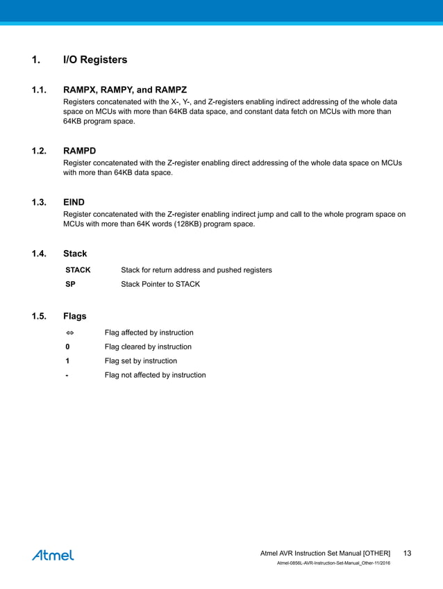 AVR Instruction Set Manual.pdf | Programming Languages | Computing