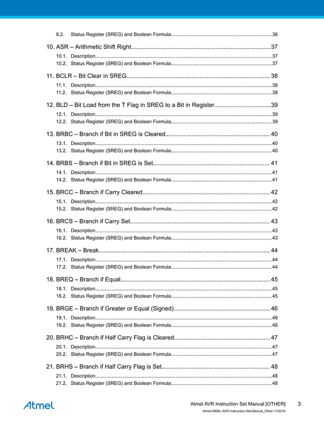 AVR Instruction Set Manual.pdf | Programming Languages | Computing