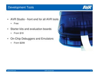 AVR introduction | PDF | Computer Peripherals | Computing