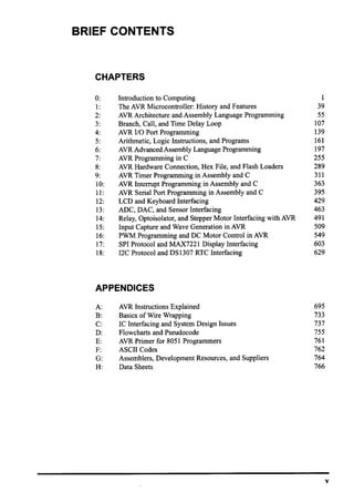 Avr microcontroller and embedded systems vol 1 | PDF