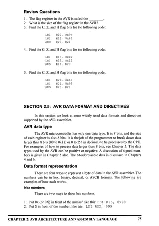 Avr microcontroller and embedded systems vol 1 | PDF