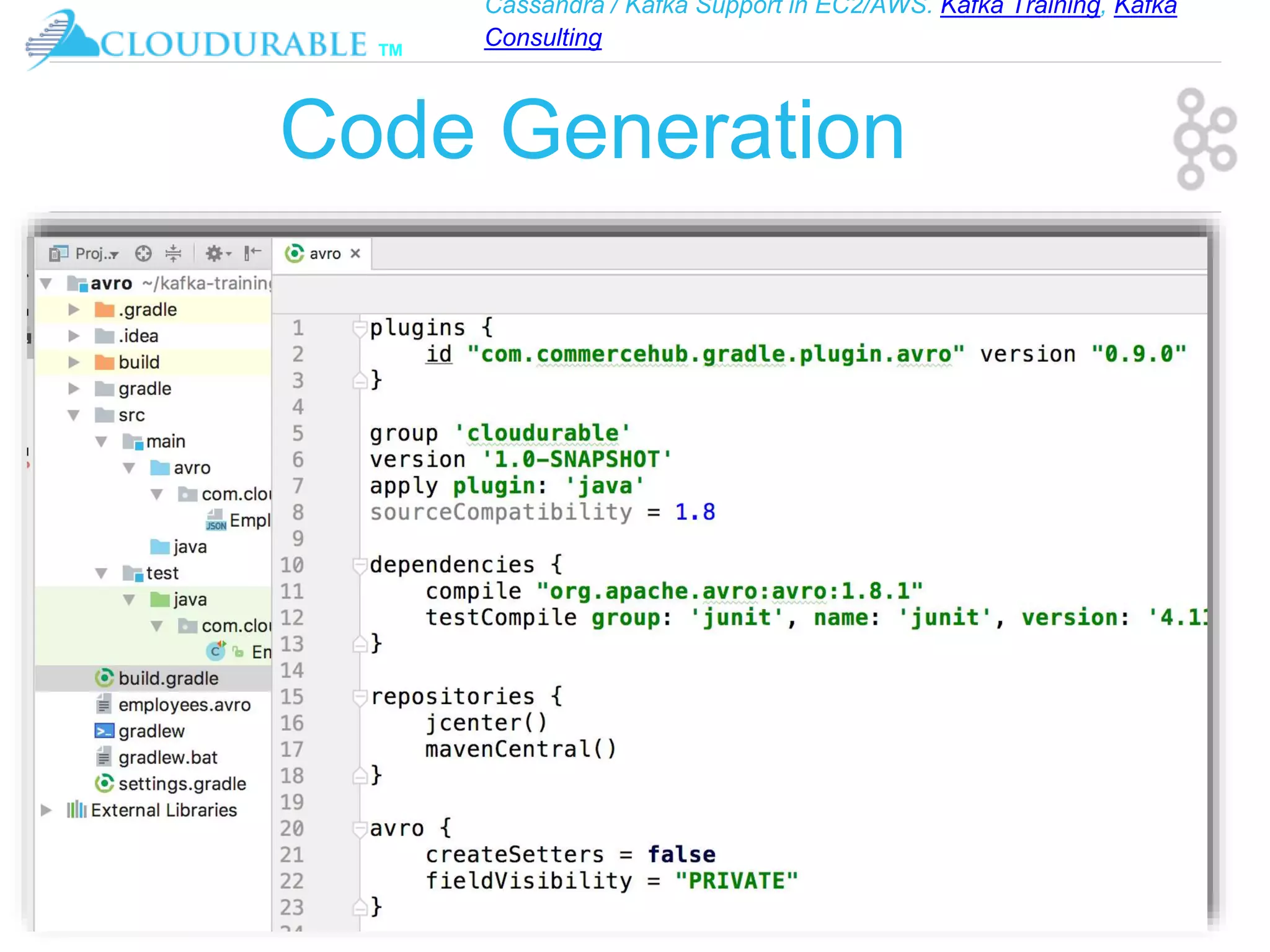 Avro Tutorial - Records with Schema for Kafka and Hadoop | PPTX