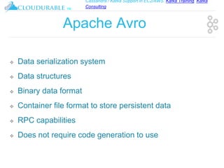 Avro Tutorial - Records with Schema for Kafka and Hadoop | PPTX