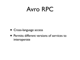 Apache Avro and You | PPT
