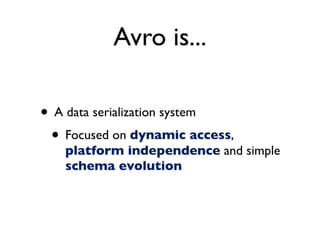 Apache Avro and You | PDF