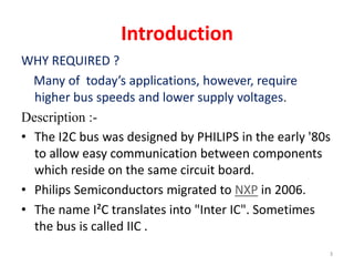 I2C BUS PROTOCOL | PDF