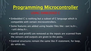 embedded system and AVR | PPTX