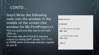 embedded system and AVR | PPTX