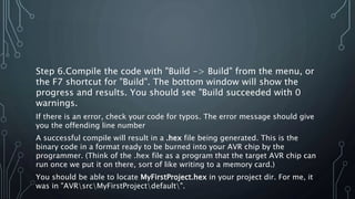 embedded system and AVR | PPTX