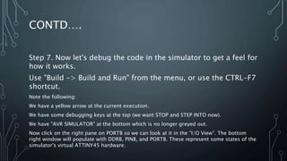 embedded system and AVR | PPTX
