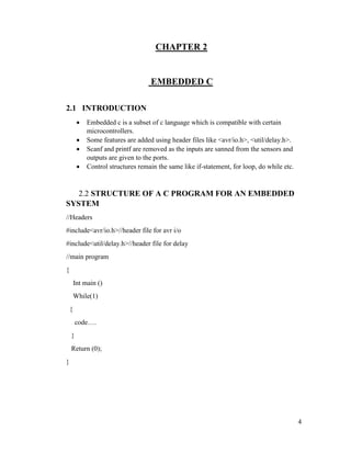 training report on embedded system and AVR | PDF | Programming Languages | Computing
