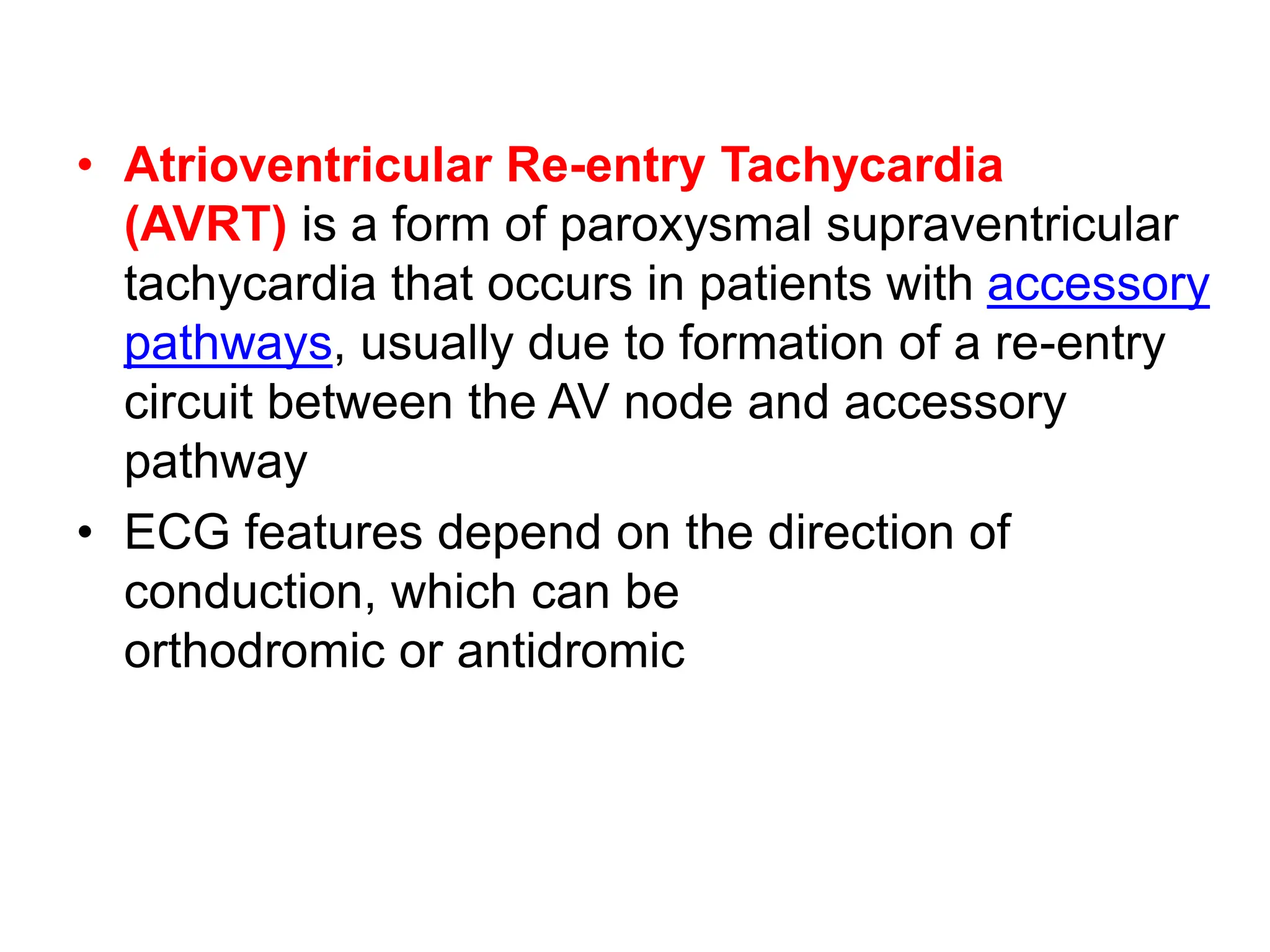 AVRT,TYPES AND HOW TO INTERPRET IN ECG?? | PPTX