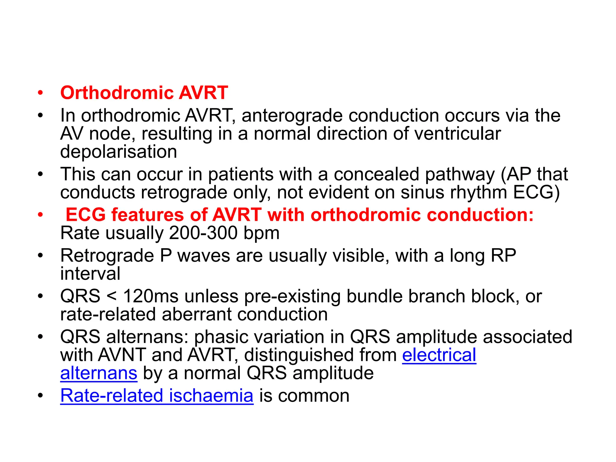 AVRT,TYPES AND HOW TO INTERPRET IN ECG?? | PPTX