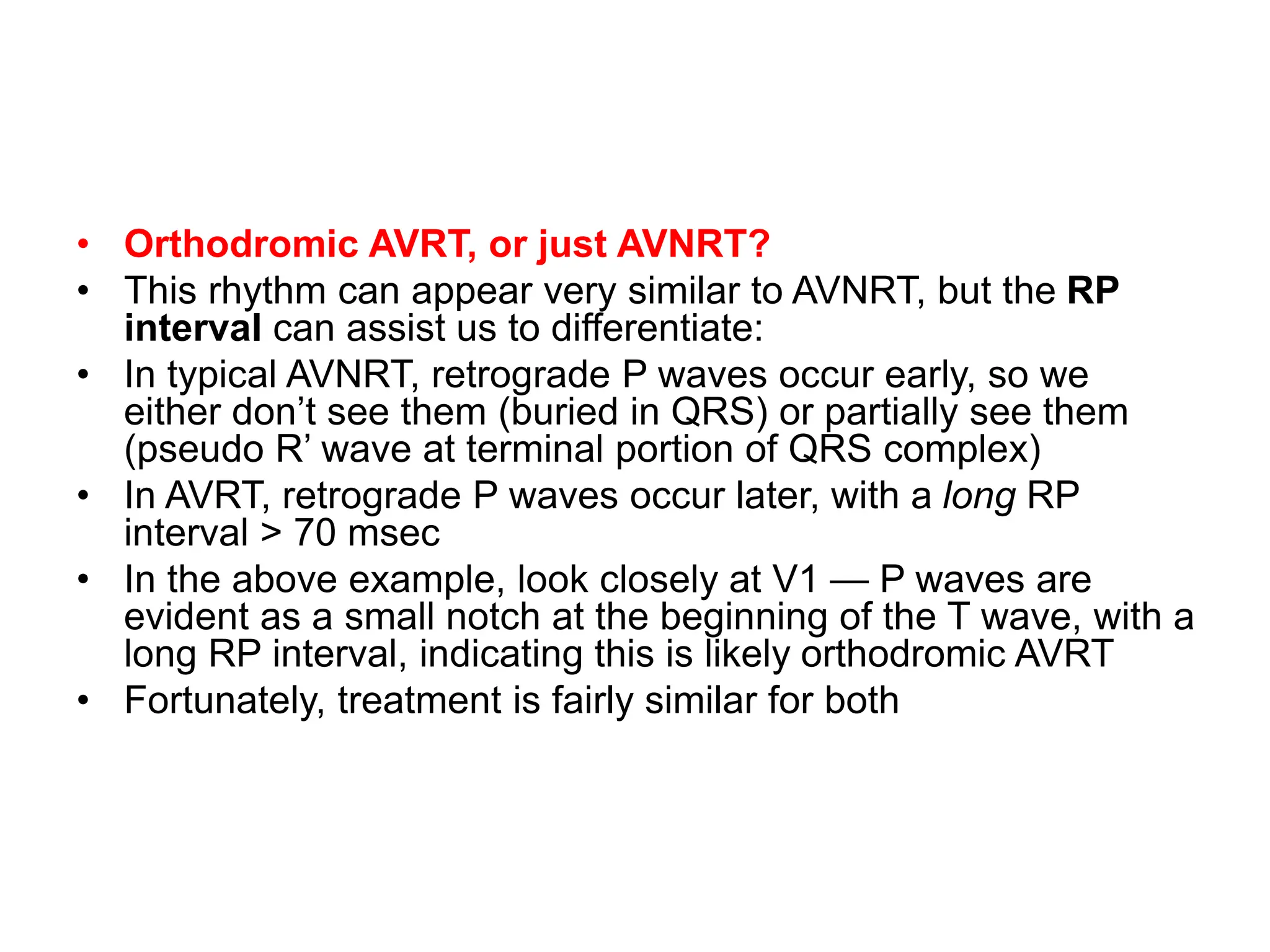 AVRT,TYPES AND HOW TO INTERPRET IN ECG?? | PPTX