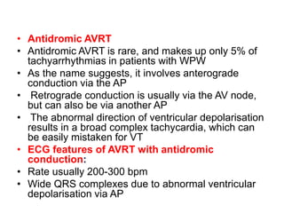 AVRT,TYPES AND HOW TO INTERPRET IN ECG?? | PPTX