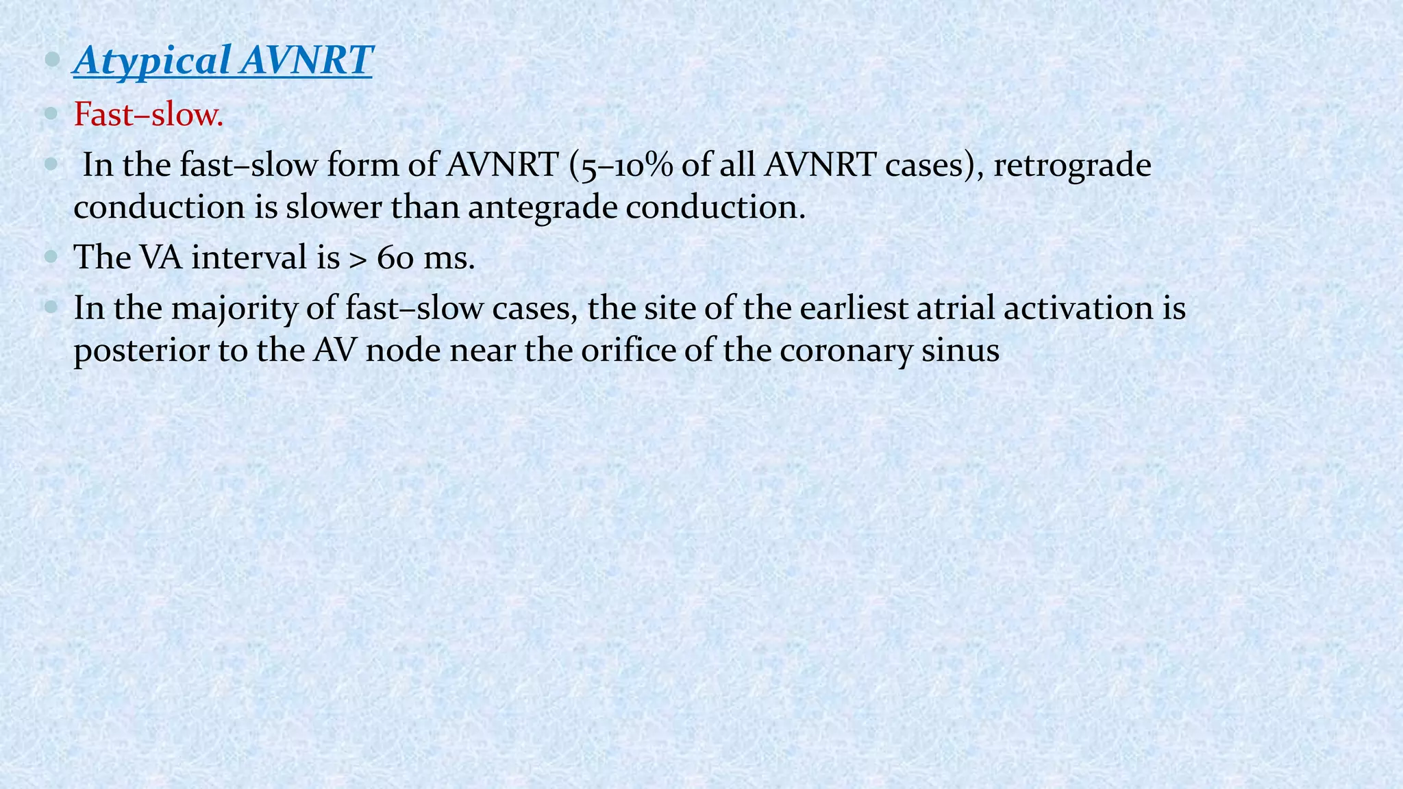 Avrt and avnrt | PPTX