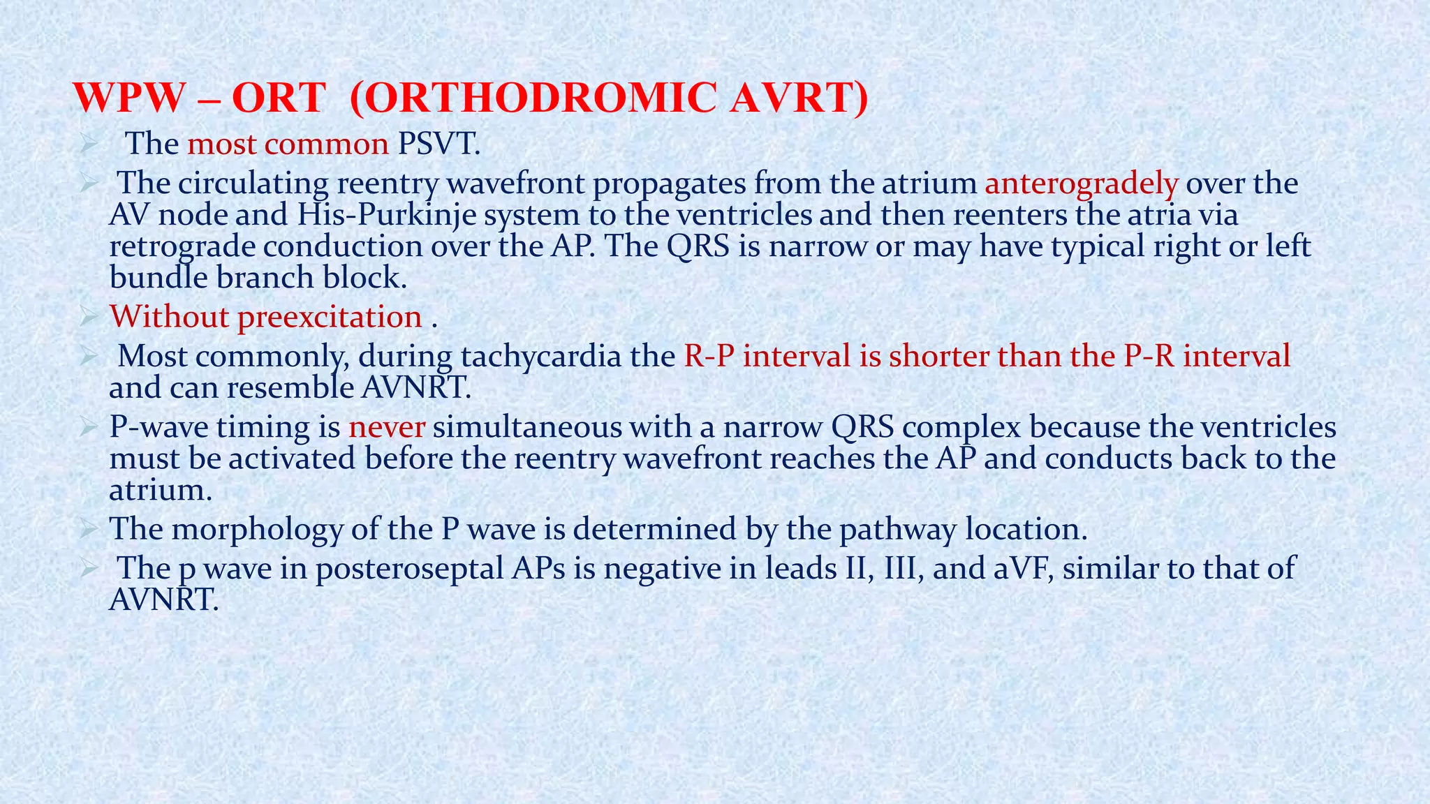 Avrt and avnrt | PPTX