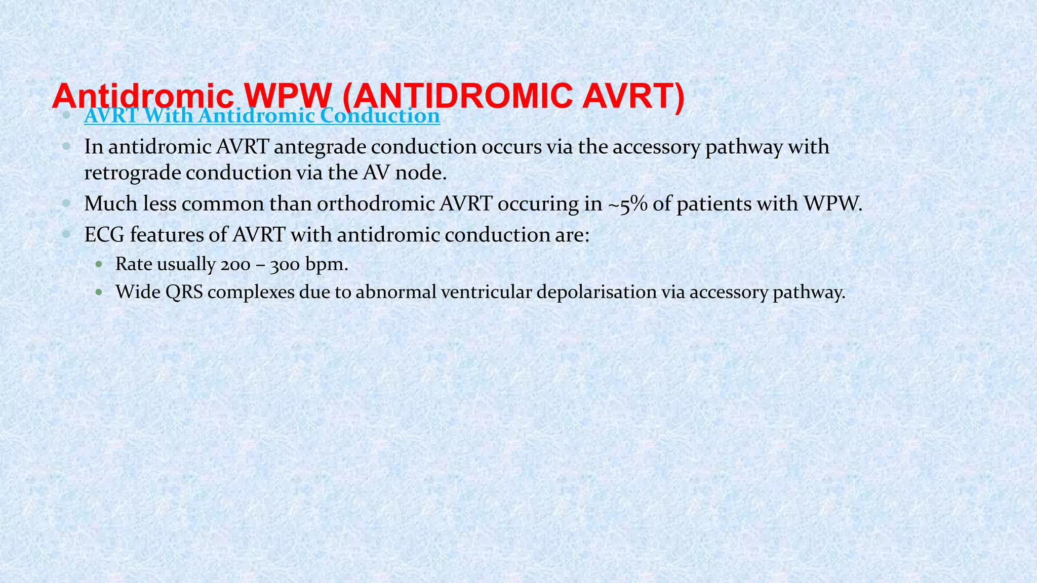 Avrt and avnrt | PPTX