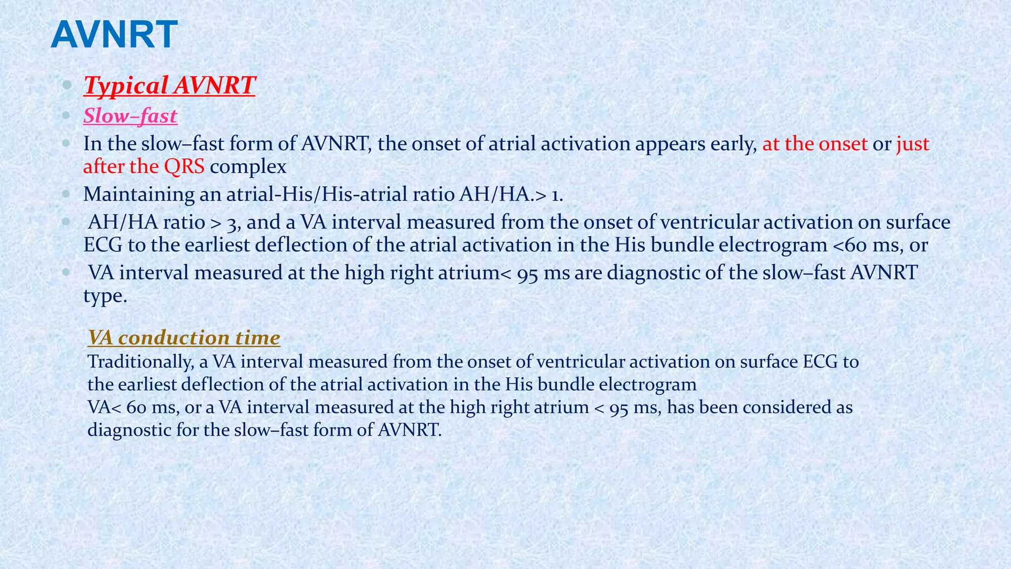 Avrt and avnrt | PPTX