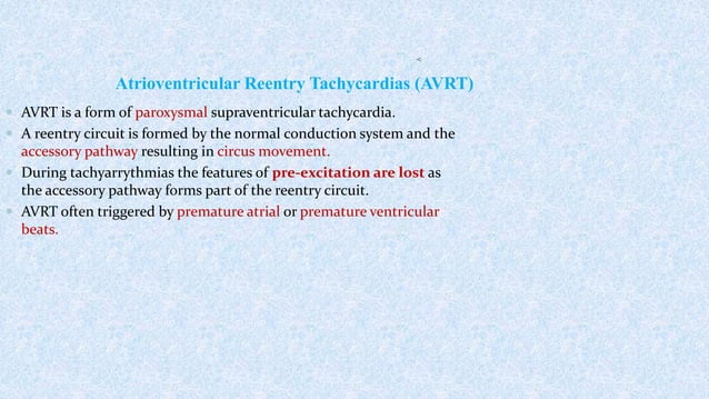 Avrt and avnrt | PPTX | Heart and Cardiovascular Diseases | Diseases ...