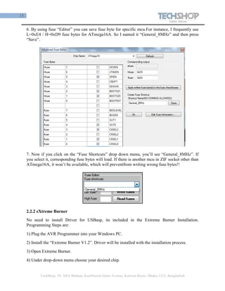 Avr trainer kit manual | PDF