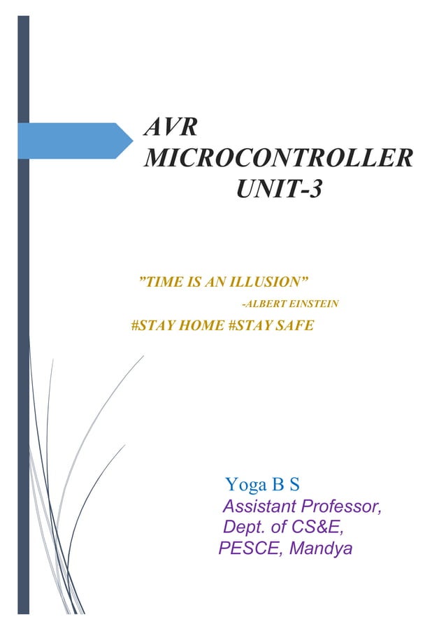Avr Microcontroller unit 3 | PDF