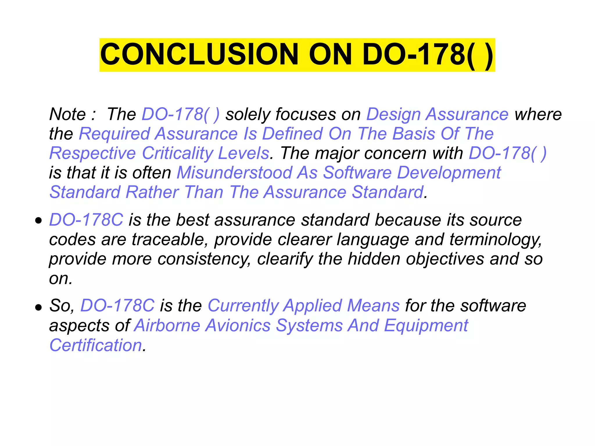 Avionics System Standards | PPTX