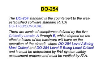 Avionics System Standards | PPTX