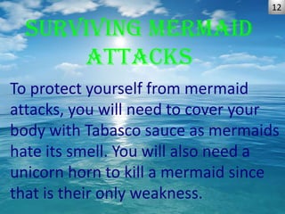 Mermaids Real or Not | PPTX