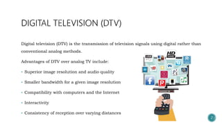 DIGITAL TV RECEIVER AND ITS MERITS | PPTX