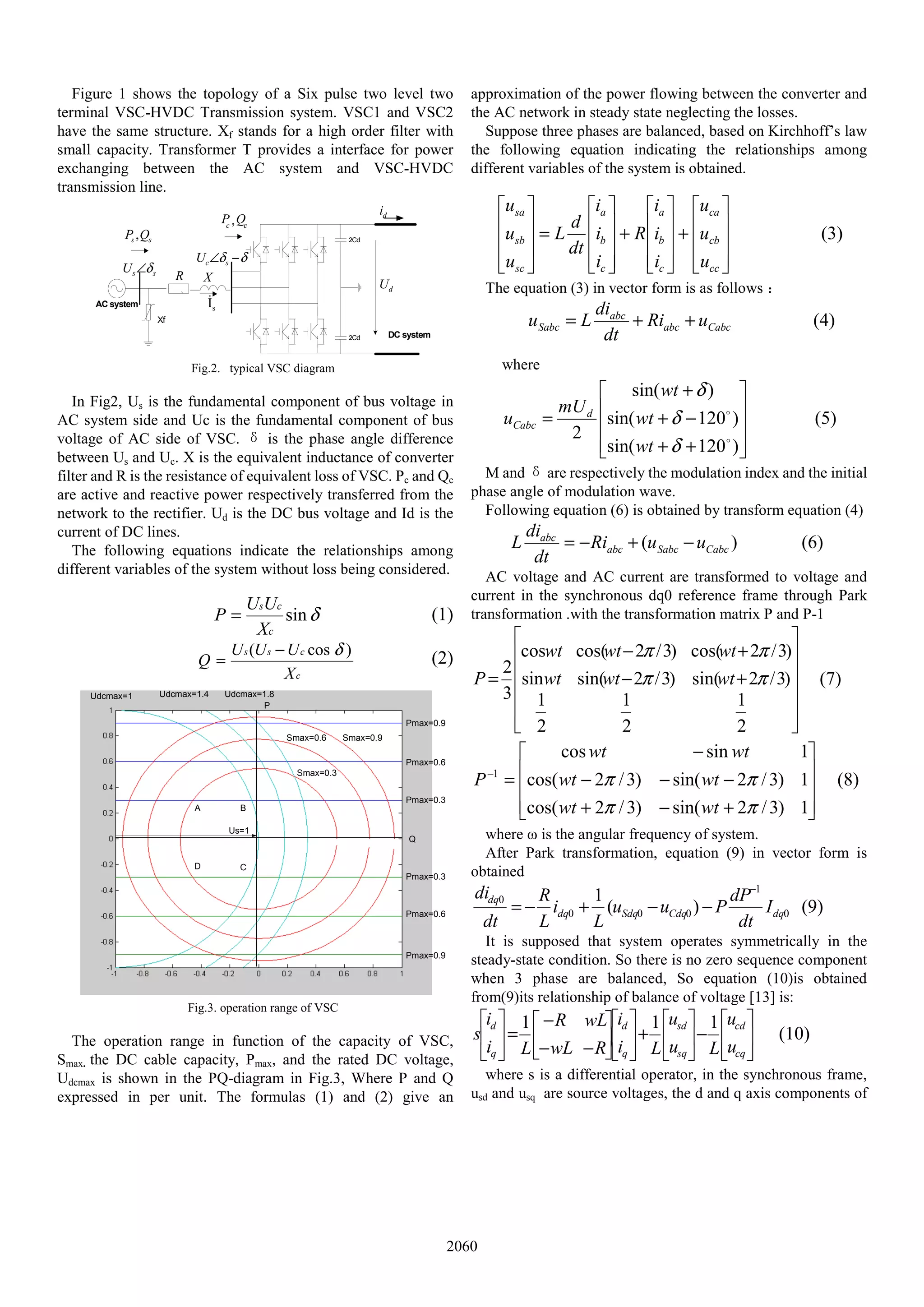 vsc hvdc fuzzy controller for improving the stability of acdc power system | PDF