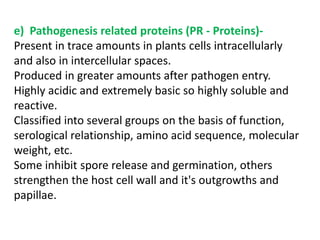 Avs defense responses of plants to pathogen | PPTX