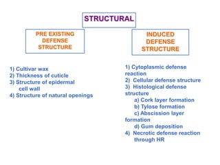 Avs defense responses of plants to pathogen | PPTX