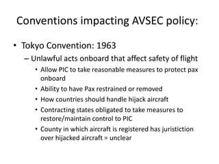 Avsec policy | PPTX