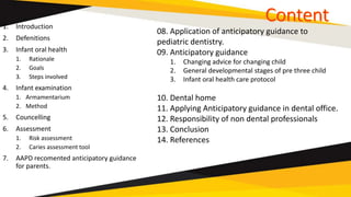 Anticipatory guidance | PPTX