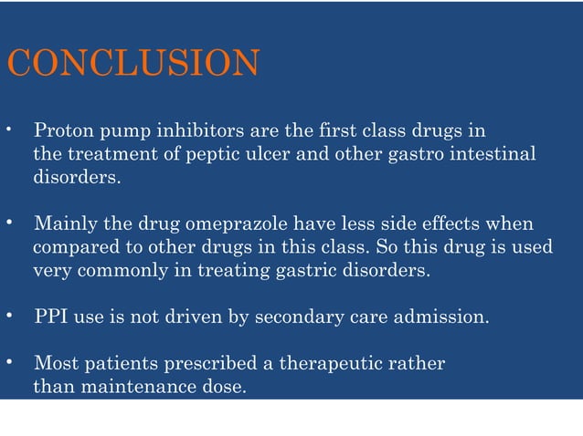 proton pump inhibitors PPT | PPT