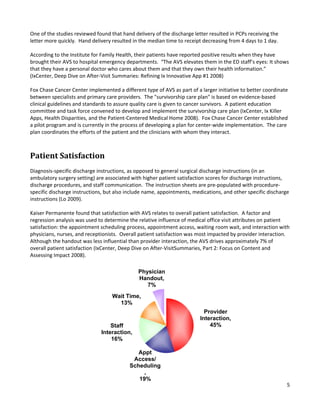 The Ix After-Visit Summary (AVS) | PDF