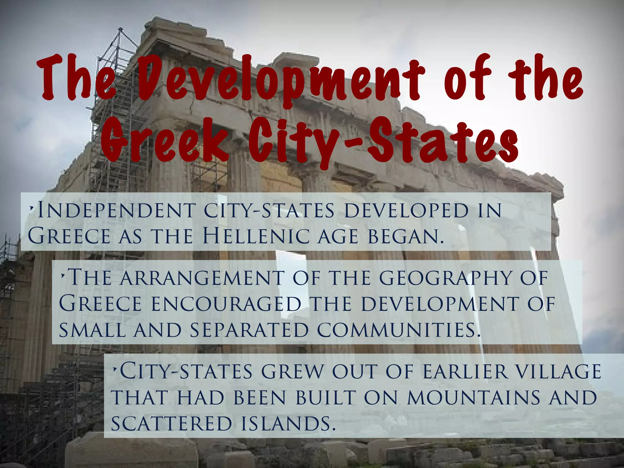 Athens vs Sparta ~ city states general | PPT
